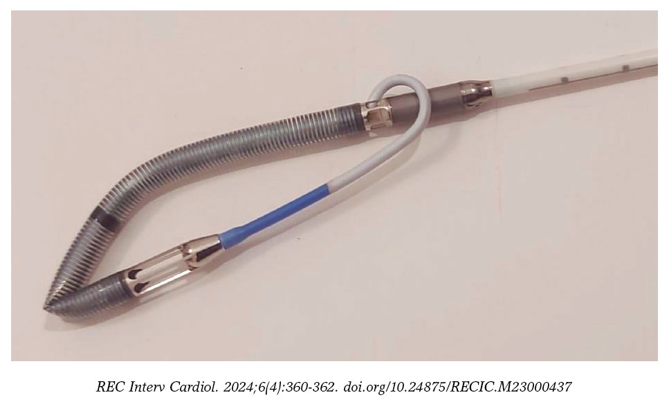 Rizar el rizo en el soporte con Impella
