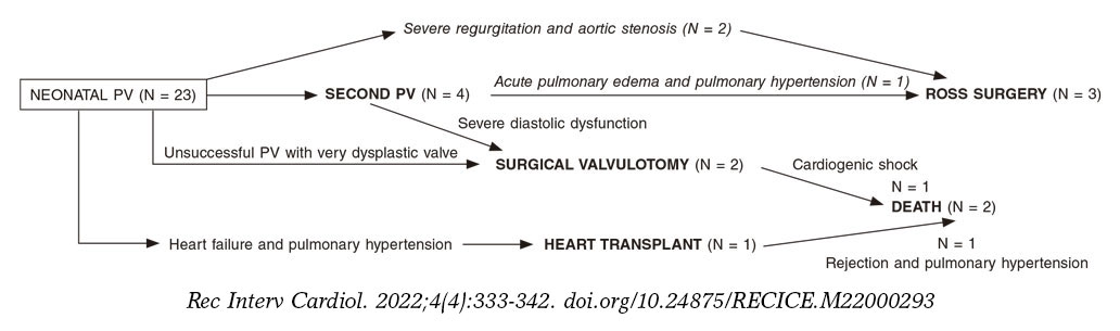 Percutaneous valvuloplasty in neonates with severe and critical aortic ...